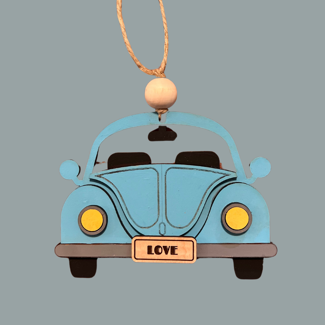 VW Bug Style Gift Card Holder – Wispy Pine